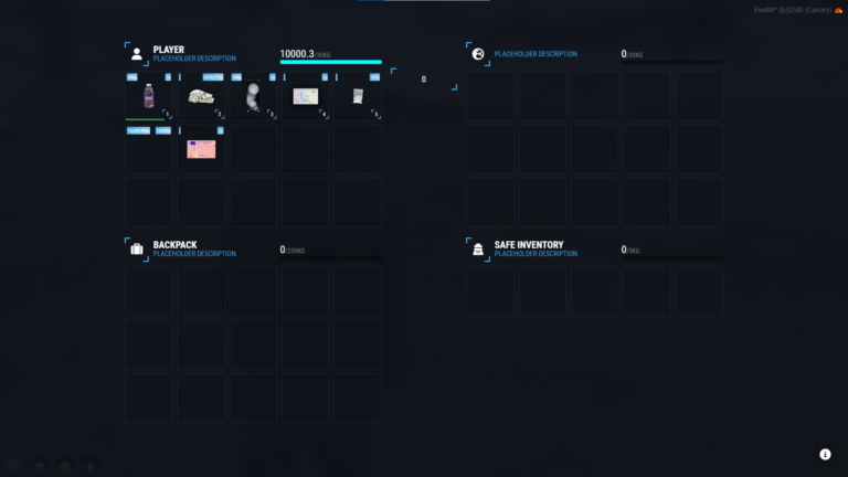 INVENTORY System [QB] | FiveM Scripts
