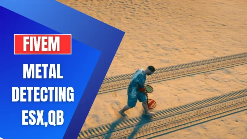 Metal Detecting [ESX,QB] | FiveM Script