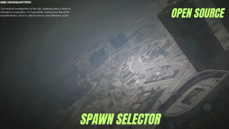 Spawn Selector FiveM | Custom Spawn Points UI